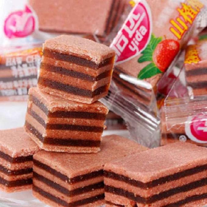 Amazon.com : 250g (8.8 Oz) Yida Haw Candy, Hawthorn Sweets, Snack, Food ...