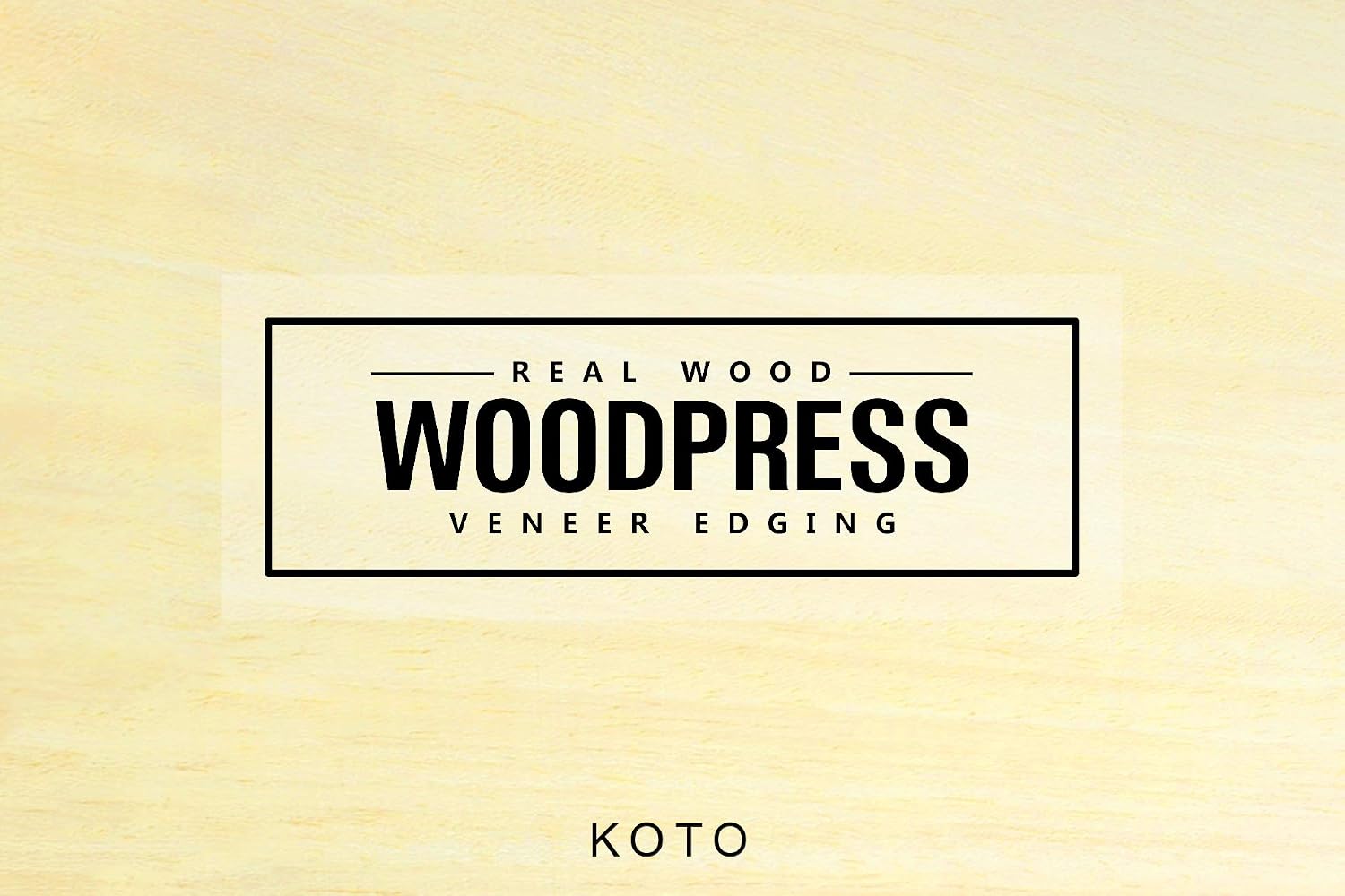 WoodPress® Koto Wood Veneer 6 Sheet Pack (100g) – 12cm x 26cm ...