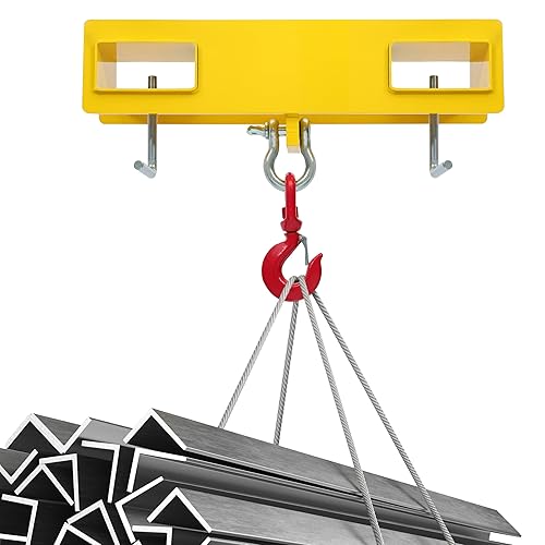 HECASA Universal 4800lbs Capacity Forklift Lifting Hook Mobile Crane ...