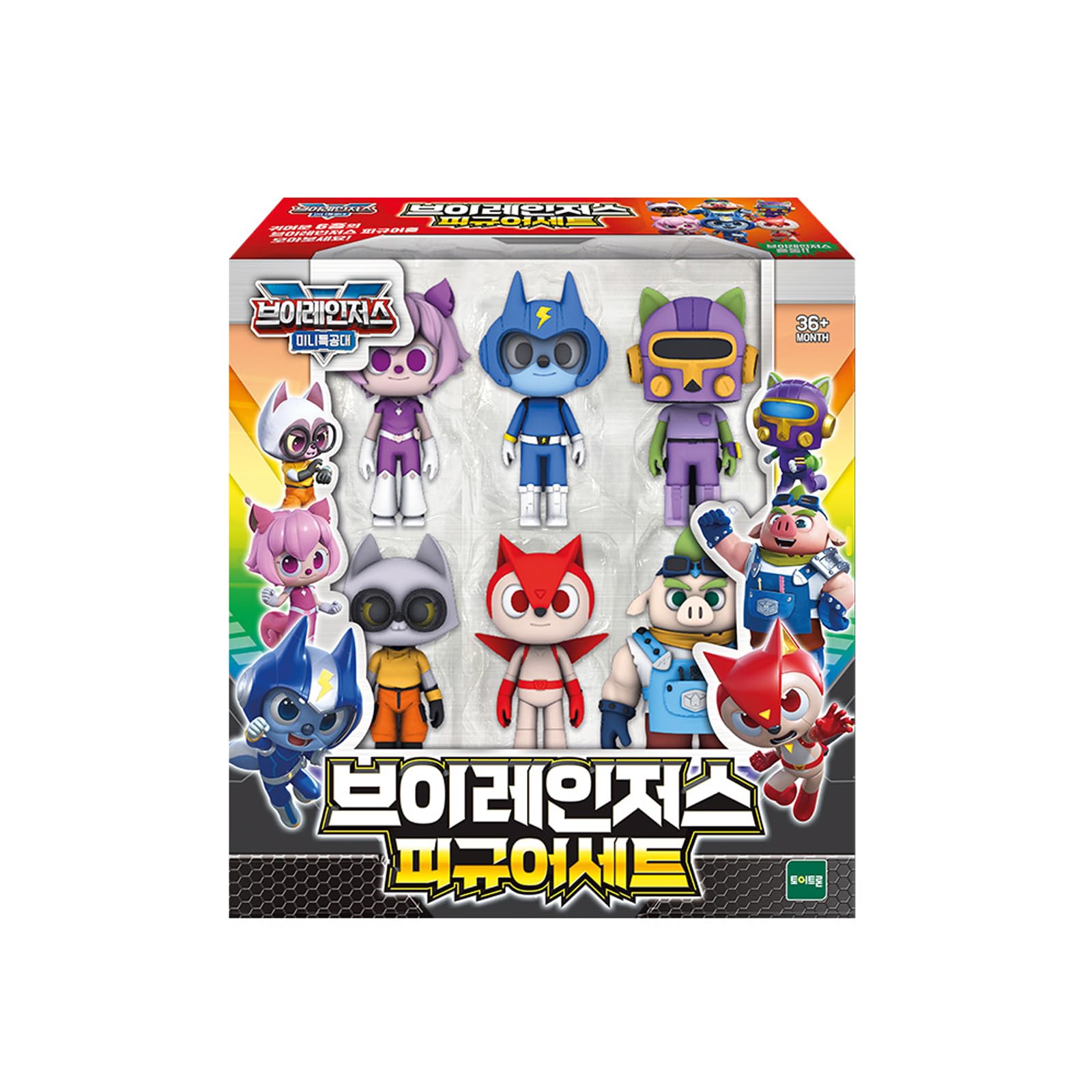 Mua Korean TV Animation Mini Force V Rangers Heroes Figure Set Action ...