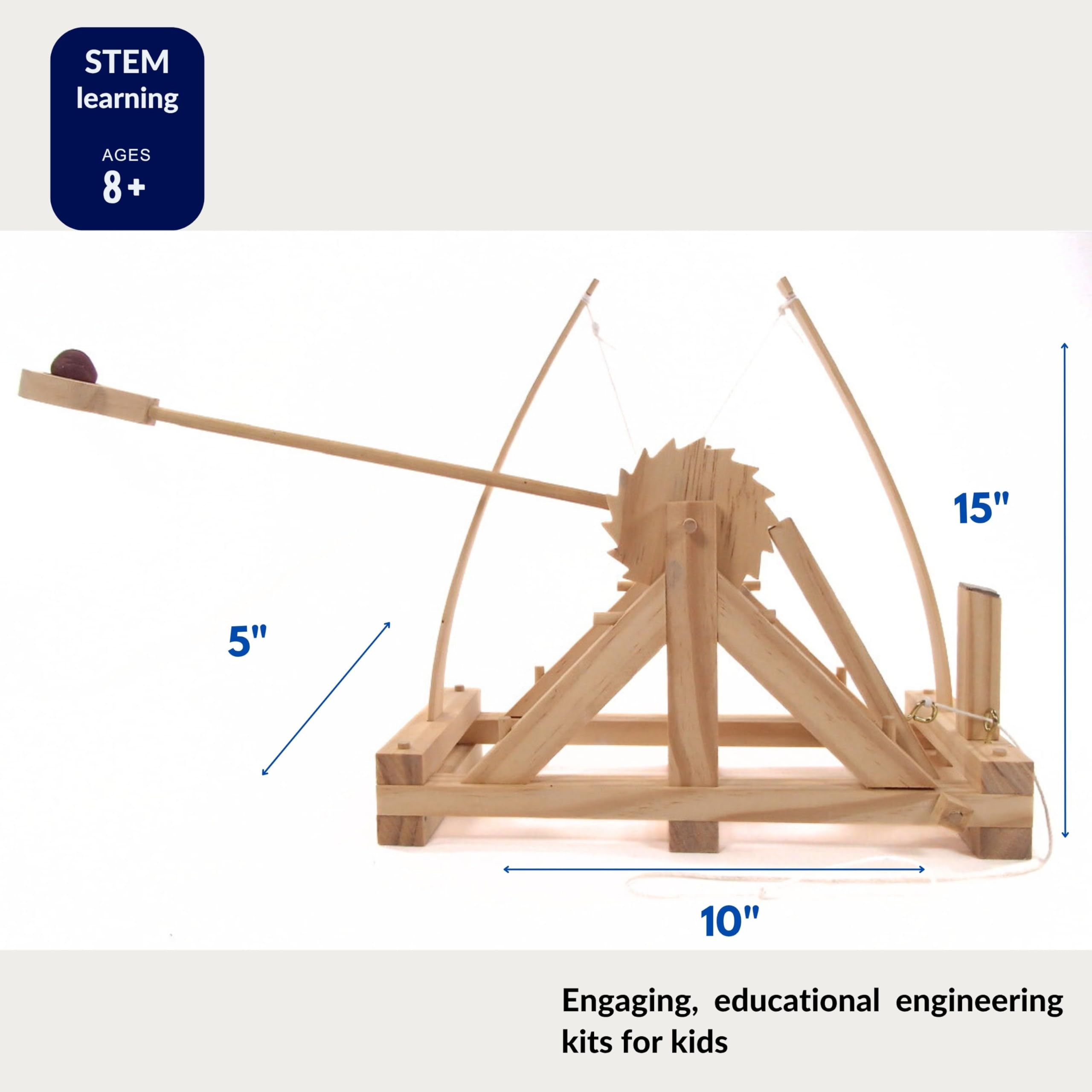 Mua Pathfinders STEM Kits – Leonardo da Vinci Catapult kit | Trebuchet ...