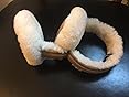 HEAD Womans Ear Warmers Earmuffs with Genuine Shearling Sheepskin One ...
