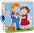 Amazon.com: HABA Farm Friends Wooden Book with Easy Turn Pages - Ages ...