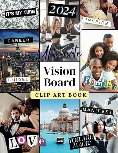 Ultimate Vision Board Clip Art Book: 700+ Images, Manifestations ...