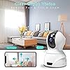 Security Camera Pet WiFi Camera Indoor Wireless 1536P IP Camera Full ...