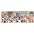Amazon.com: Galison Halloween Parade Fall 1000 Piece Panoramic Puzzle ...
