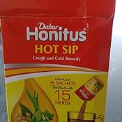 Buy Dabur Honitus Hot Sip- Ayurvedic Kaadha (Pack of 30 sachets) Online ...