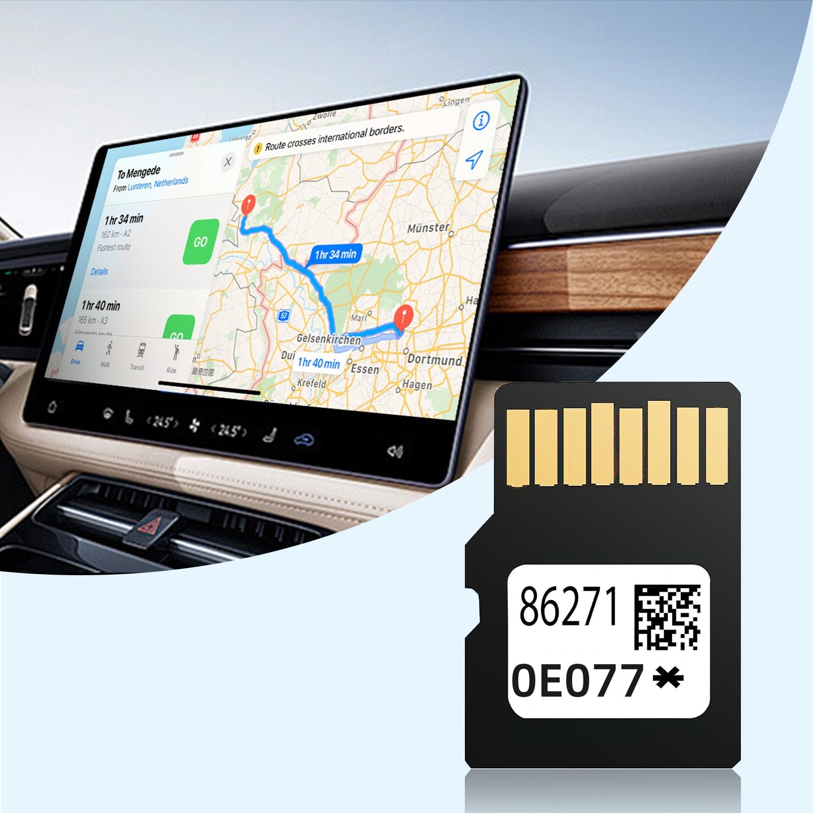 2025 Latest 86271-0E077 Navigation SD Card Map Update Version for ...