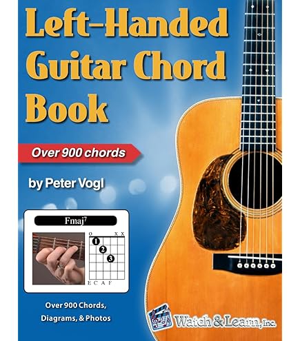 Left Handed Guitar Chord Fretboard Chart Poster Leftie Ebay String