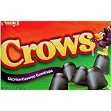 Amazon.com : Crows Licorice Flavored Gumdrops (Pack of 3) 6.5 oz ...