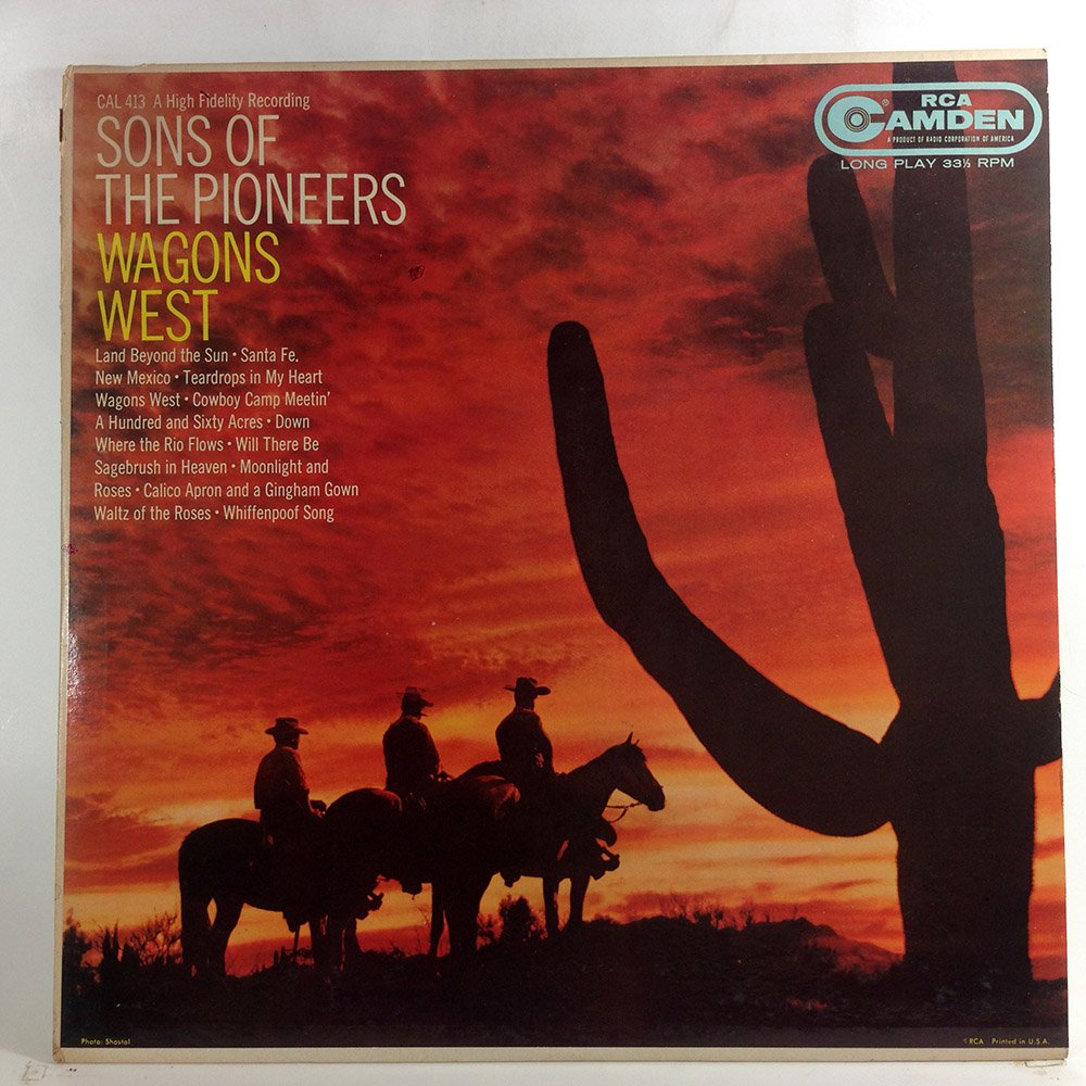 SONS OF THE PIONEERS, SONS OF THE PIONEERS - Wagons West - Amazon.com Music