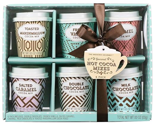 Modern Gourmet Foods, Mini Hot Chocolate Gift Set, Flavours Includes ...