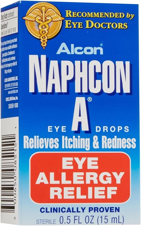 Amazon.com: Naphcon-A Eye Drops - 15 ml: Health & Personal Care
