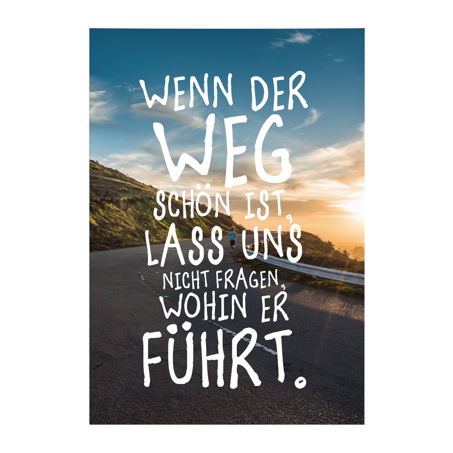 VISUAL STATEMENTS® Poster mit Spruch/Verschiedene Motive & Sprüche zur ...