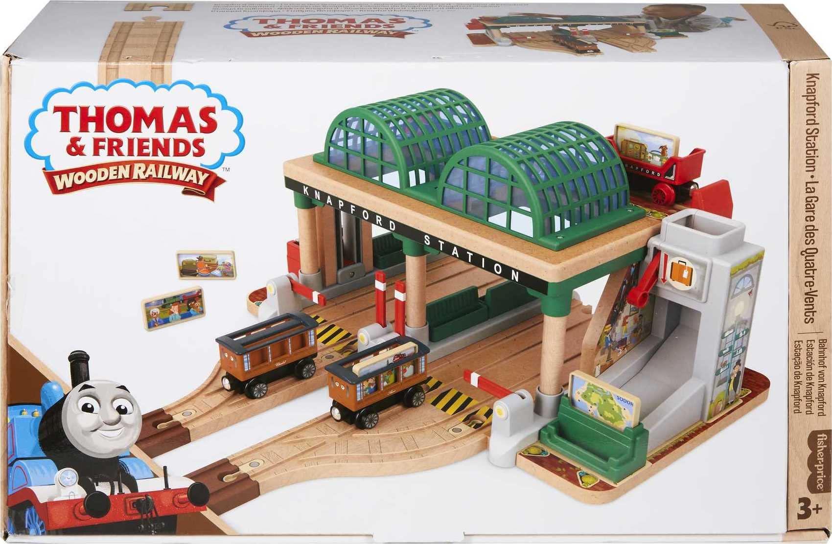 Mua Thomas & Friends Wooden Railway Toy Train Set Knapford Station ...