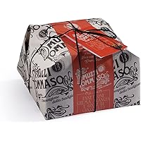 Amazon.com: Panettone Tommaso Muzzi Orange and Chocolate, Made in Italy ...
