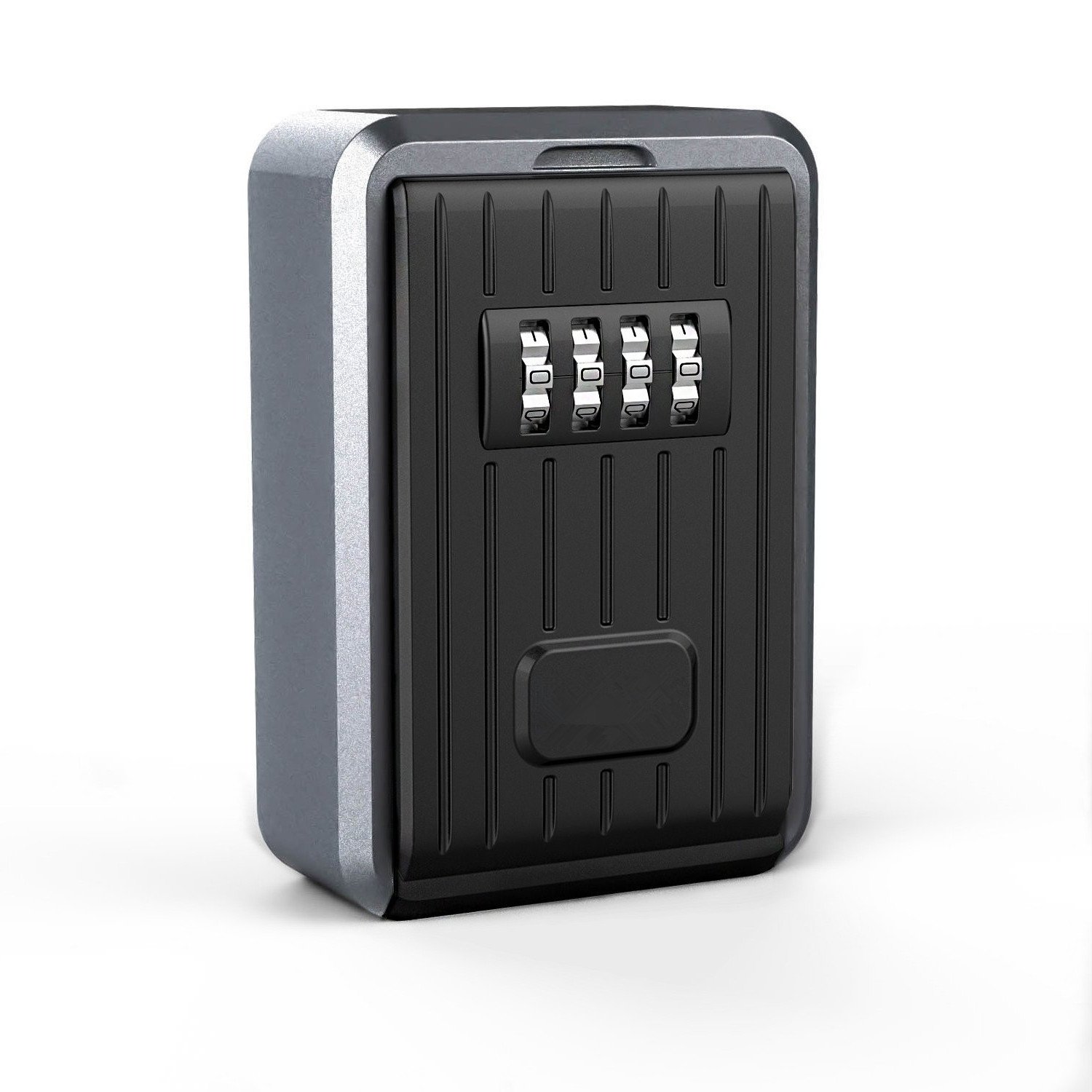 Key Lock Box Wall Mounted Key Safe Box Weatherproof 4 Digit Combination ...