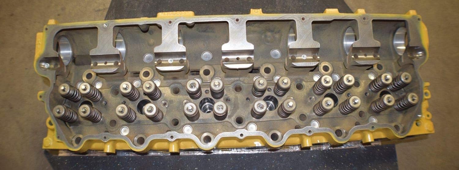 Amazon.com : CATERPILLAR CAT C15 ENGINE CYLINDER HEAD REMANUFACTURED ...