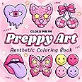 Amazon.com: Preppy Art: Aesthetic Coloring Book for Adults and Teens ...