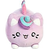 Amazon.com: Aurora® Enchanting Tasty Peach® Taro Meowchi Stuffed Animal - Bright & Colorful ...