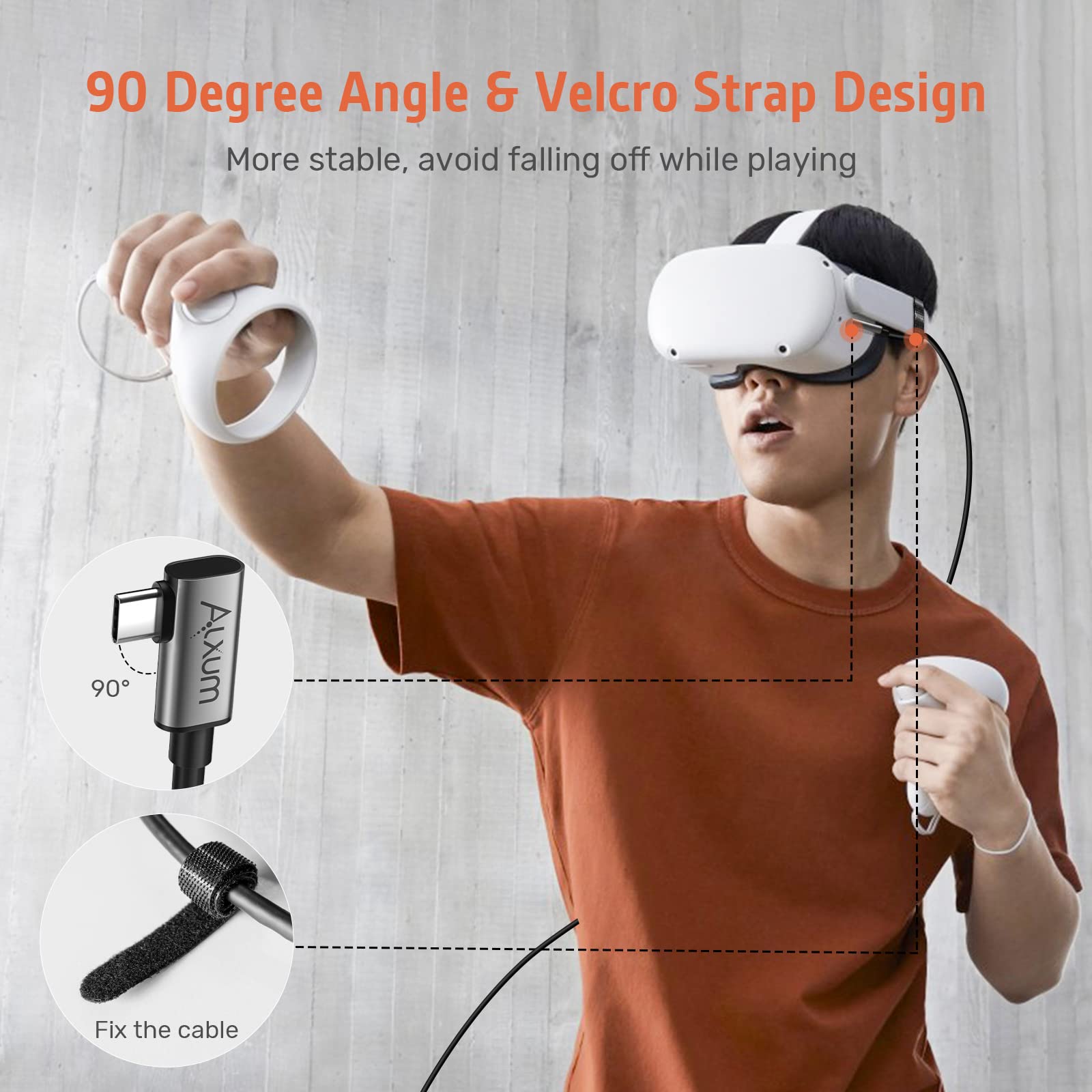 Mua Alxum Link Cable 16FT, USB3.0 Type A to C Link Cable for PC, High ...