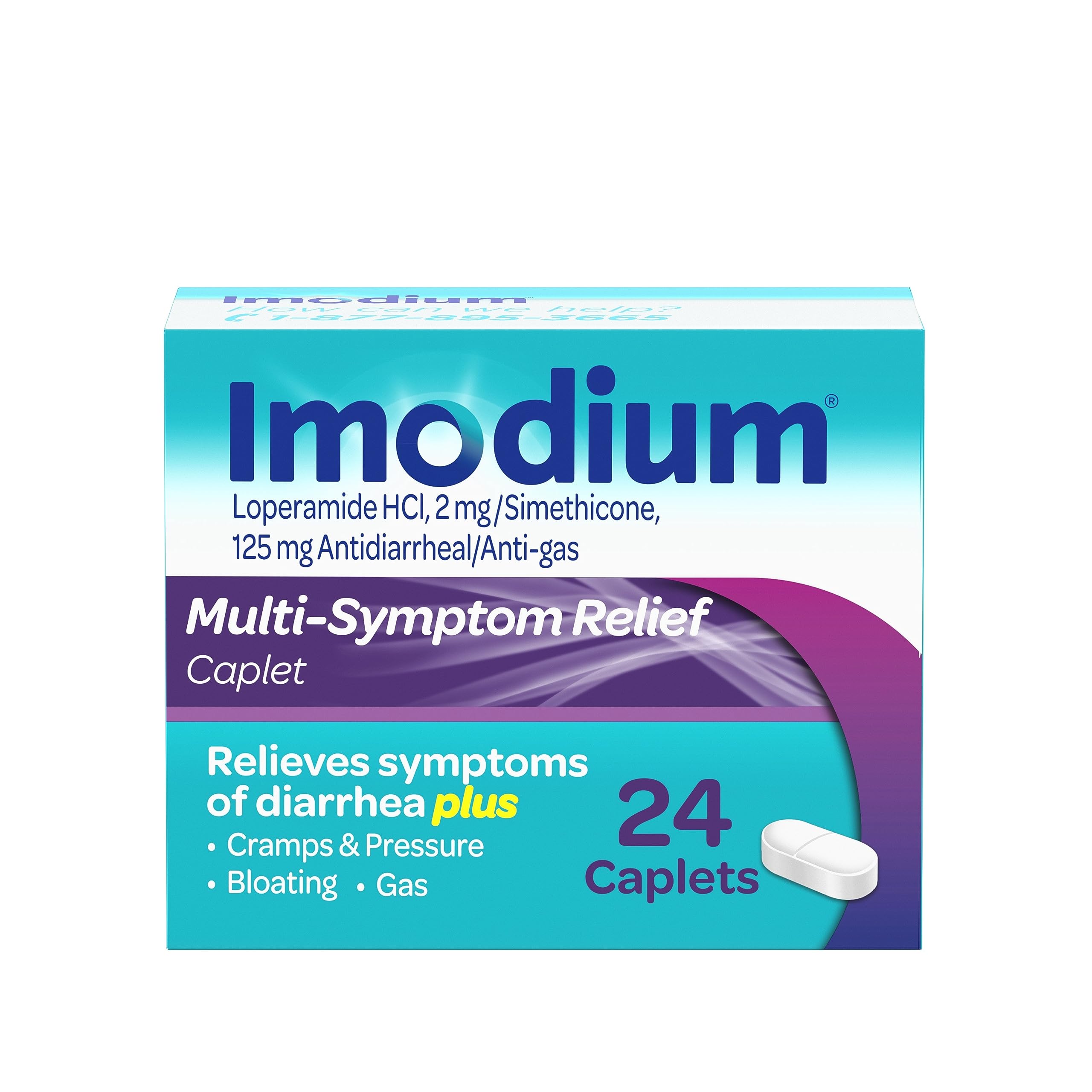 Mua Imodium Multi-Symptom Relief Caplets with Loperamide Hydrochloride ...