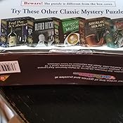 Amazon.com: Classic Mystery Jigsaw Puzzle - Recipe for Murder: Toys & Games