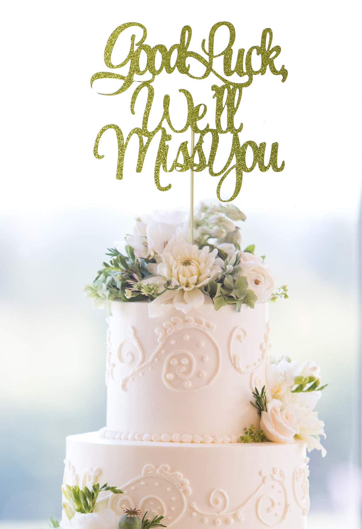 Mua Starsgarden Good Luck,We'll Miss You Cake Topper, Farewell Cake ...