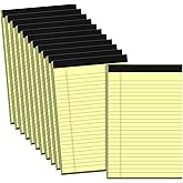 Amazon.com : MuiAng 12 Pack Note Pads 5 x 8 Inch Small Legal Pads 5 x 8 ...