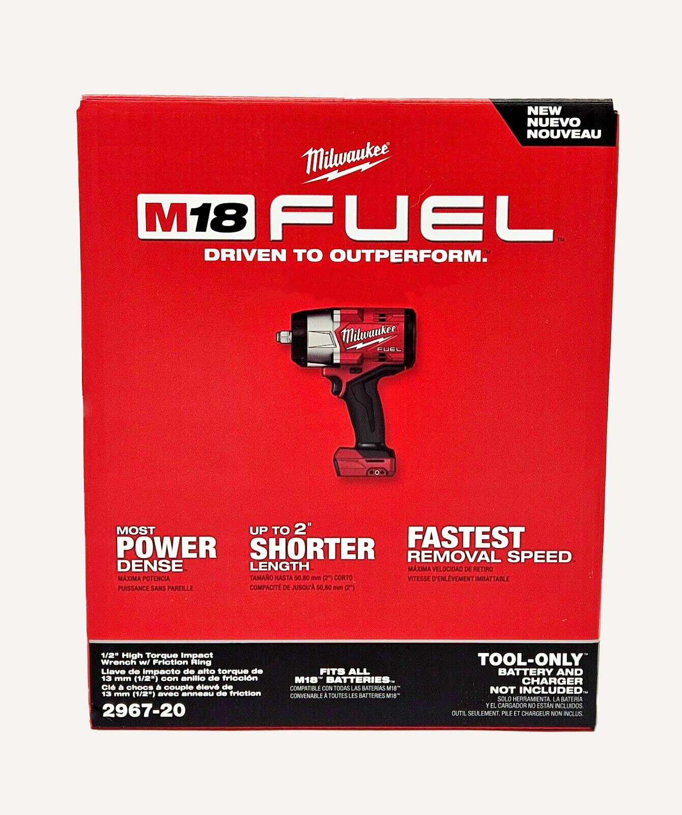 Mua Milwaukee 2967-20 M18 FUEL? 1/2" High Torque Impact Wrench w ...