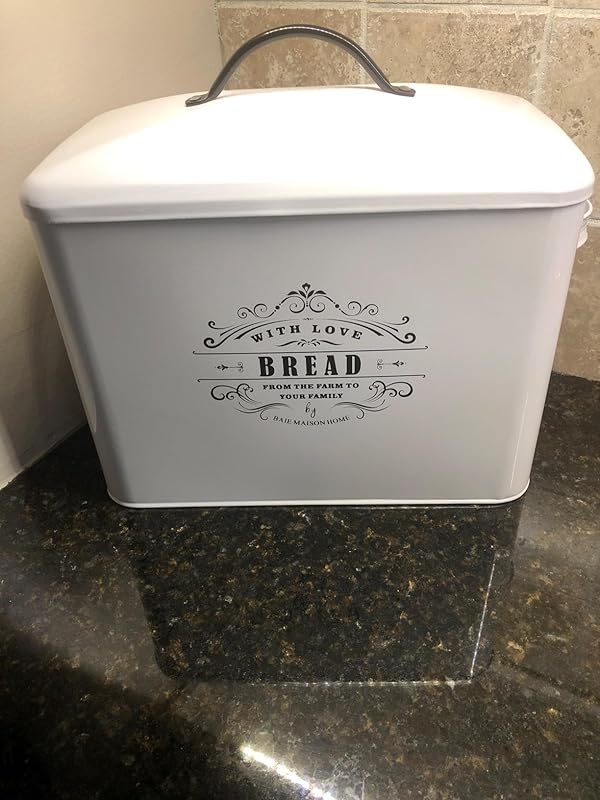 Provence Large Farmhouse Bread Box - Baie Maison