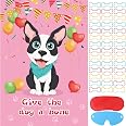 Amazon.com: Hxezoc 48 Pieces Pin The Bone on The Dog Party Game - Large ...