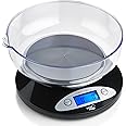 Amazon.com: Smart Weigh Food Kitchen Scale with Bowl,11lb x 0.1oz ...