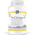 Amazon.com: Nordic Naturals ProOmega-D, Lemon Flavor - 180 Soft Gels ...