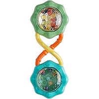 Amazon.com : Bright Starts Rattle & Shake Barbell Toy, Ages 3 Months ...