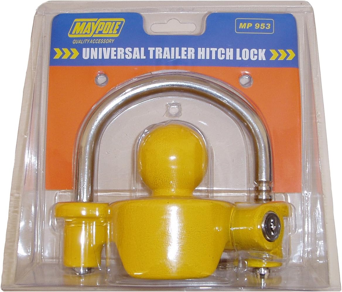 Maypole MP953 Universal Trailer Hitch Lock: Amazon.co.uk: Car & Motorbike