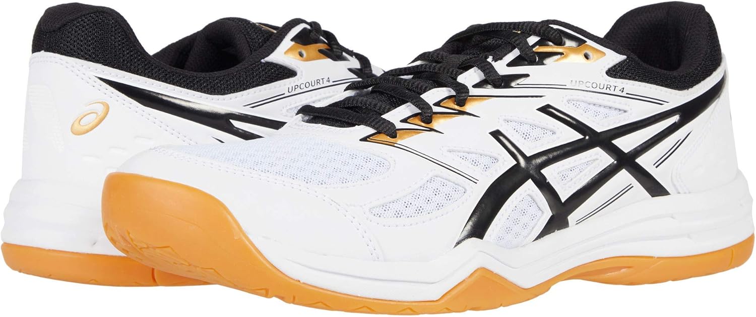 ASICS Upcourt 4 White/Black 6 D (M): Amazon.co.uk: Shoes & Bags