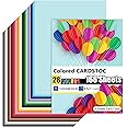 Amazon.com : OcePor 168 Sheets Colored Paper 28 Colors, 8.5x11 ...
