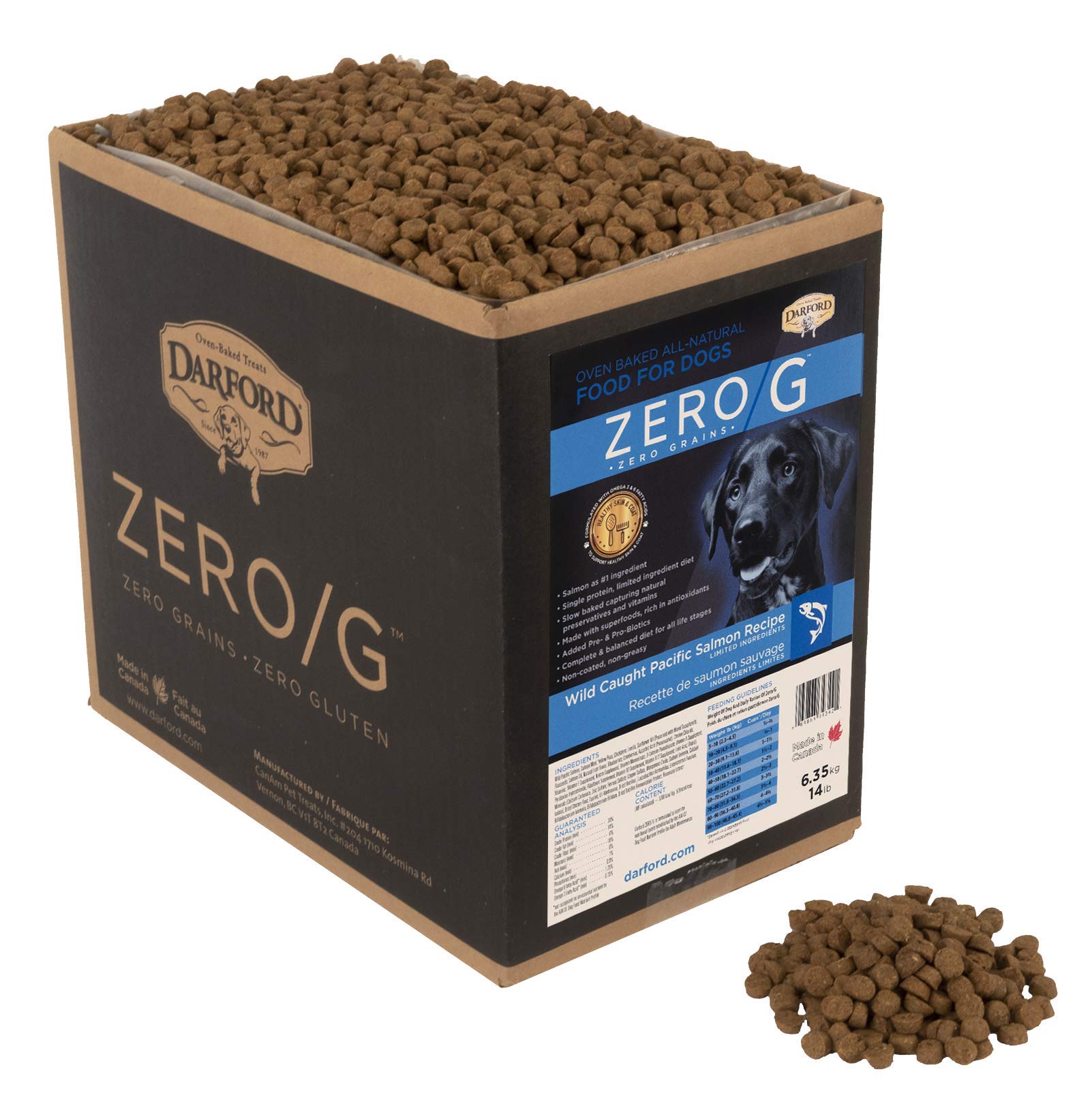 Zero/G Wild Caught Pacific Salmon Recipe Oven Baked Dog Food for sale ...