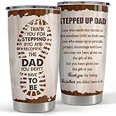 Amazon.com | NVFCC Fathers Day Step Dad Gifts, Bonus Dad Birthday Gifts, Step Dad Gifts from ...