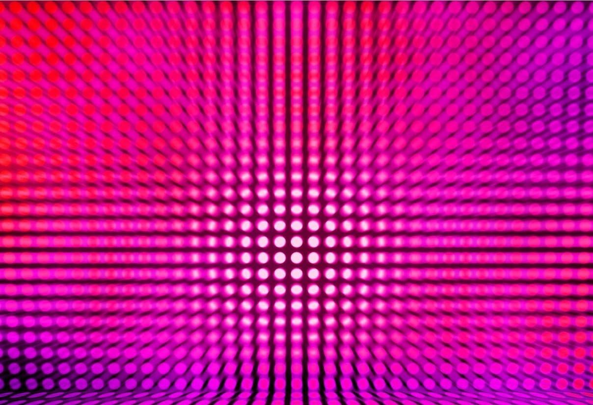 Rosa LED luce fase sfondo retro Dance party fondale per fotografia ...