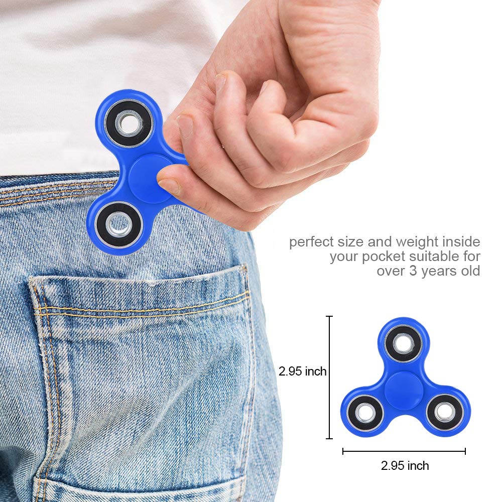 Mua SCIONE Fidget Spinners, 25 Pack Birthday Party Gifts for Adults and Kids, Prize for ...