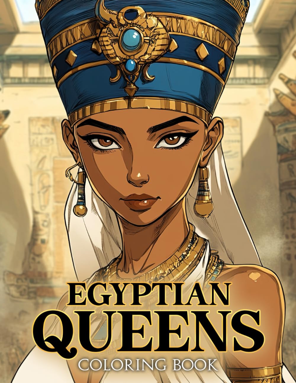 Mua Egyptian Queens Coloring Book: The Beauty of Black Culture with ...