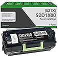 Amazon.com: 52D1X00 Extra High Yield Toner Cartridge (45,500 Pages) Replacement for Lexmark 521H ...