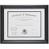 Amazon.com - Lawrence Frames Dual Use Faux Burl 11 by 14-Inch Certificate Picture Frame with ...