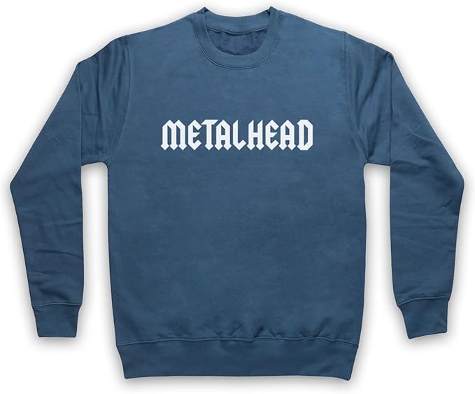 Metalhead Heavy Metal Adults Sweatshirt: Amazon.co.uk: Clothing
