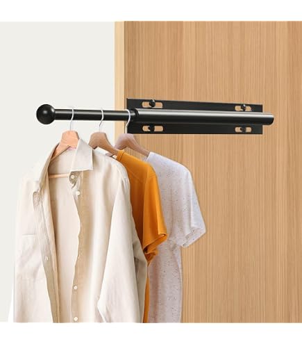 Valet Hook Retractable Closet Valet Rod Pull-Out Wardrobe Clothes Rail ...