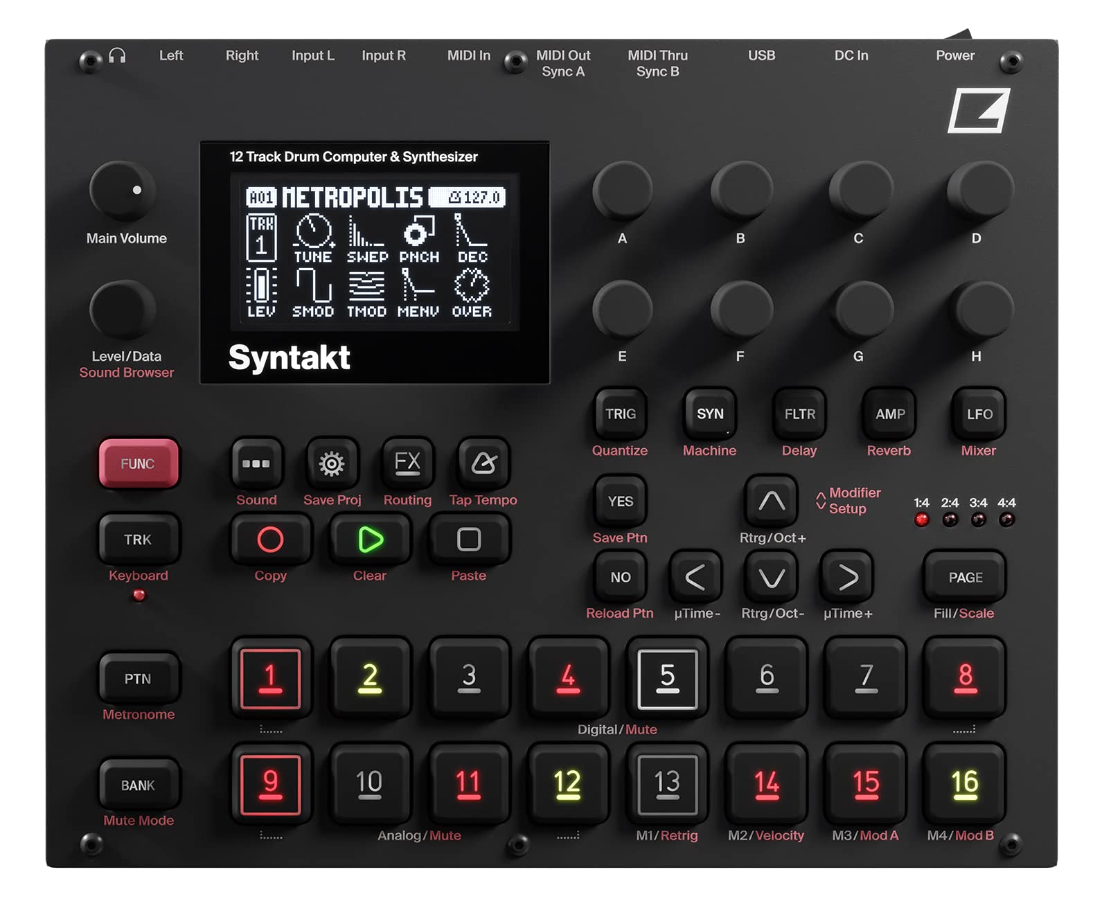 Mua Elektron Syntakt 12 Track Drum Computer & Synthesizer trên Amazon ...