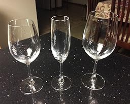 Amazon.com | Riedel Accanto Lead Free Crystal 19.75 Oz Red Wine Glasses ...