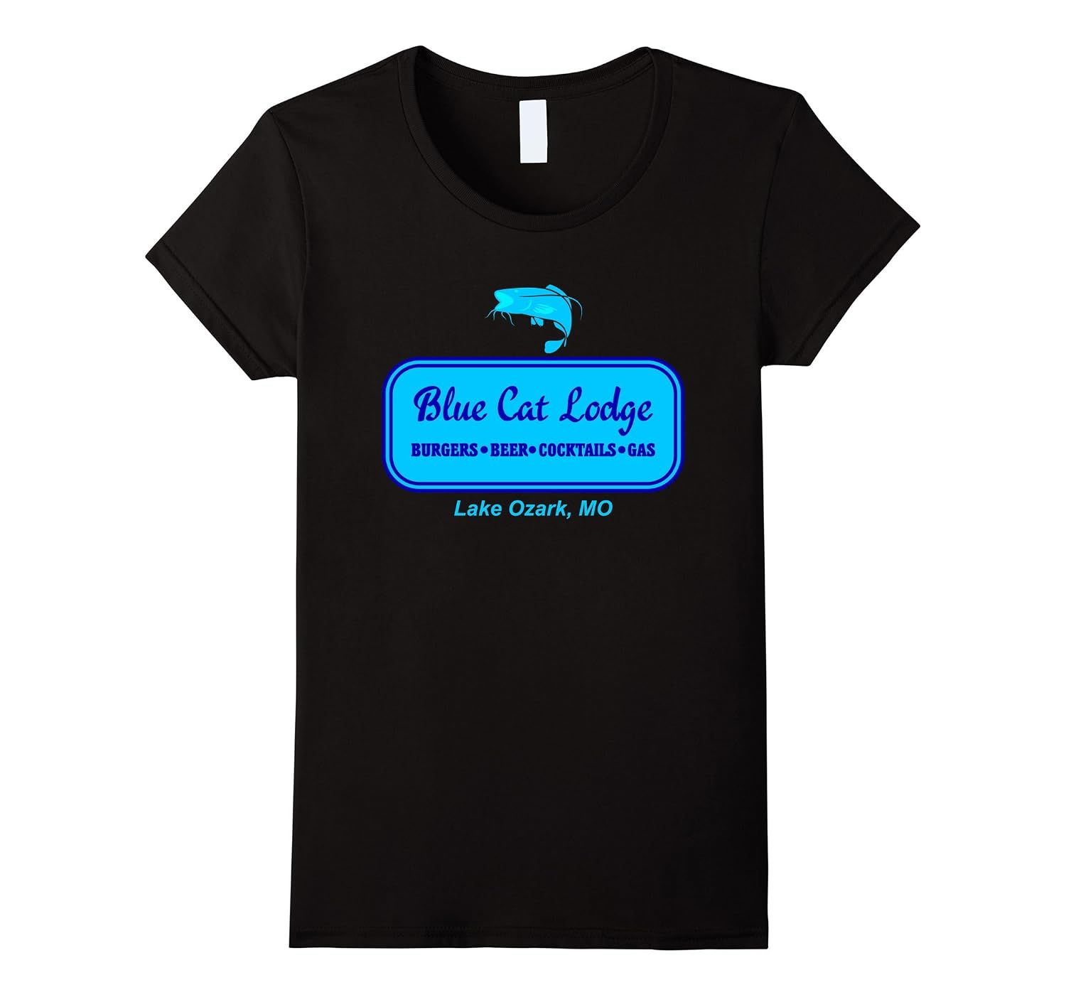 Blue Cat Lodge Ozark T-shirt-4LVS